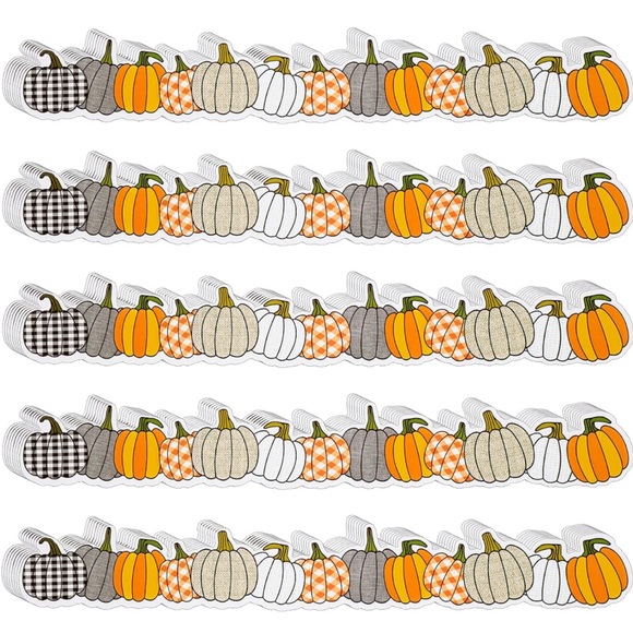 Office | Pumpkin Bulletin Board Borders | Poshmark